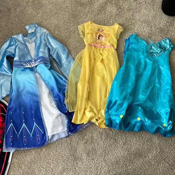 Disney | Dresses | Disney Princess Dress Bundle | Poshmark